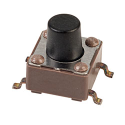 Diptronics DTSM-6 Series SMD Tactile Switches | Rapid Electronics