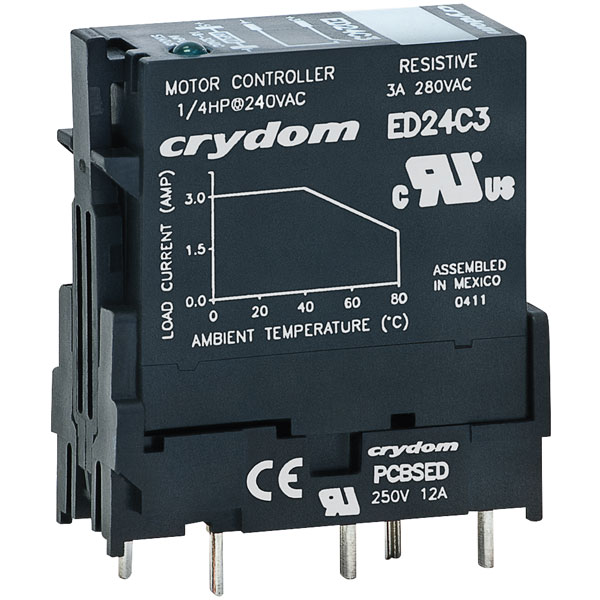 Crydom ED06E5 Solid State Relay 48VDC 5A Max, 18-36VAC Control Voltage ...