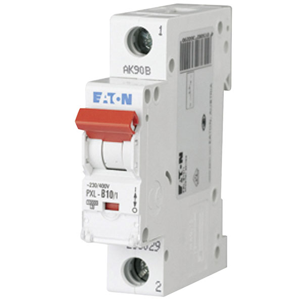 Eaton Single Pole Miniature Circuit Breaker with Tripping ...