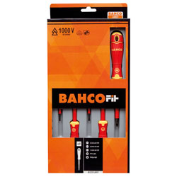 Bahco BahcoFit Insulated VDE Screwdriver Sets Slotted/Phillips | Rapid ...