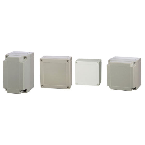 Fibox MNX ABS 95/60 HG 100 x 100 x 60mm Grey Cover IP66/67 | Rapid Online