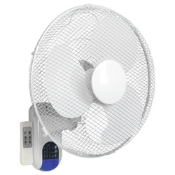 Sealey 3-Speed Wall Fans with Remote Control | Rapid Electronics