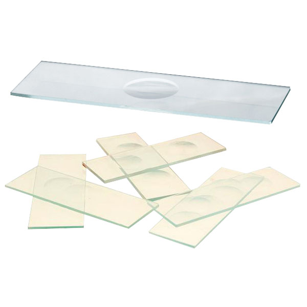 Eisco Cavity Microscope Slides 75 x 25mm - Pack of 10 | Rapid Electronics