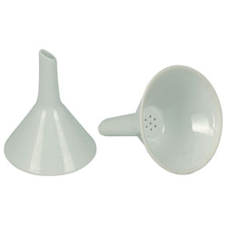 Eisco Porcelain Hirsch Separating Funnels | Rapid Electronics