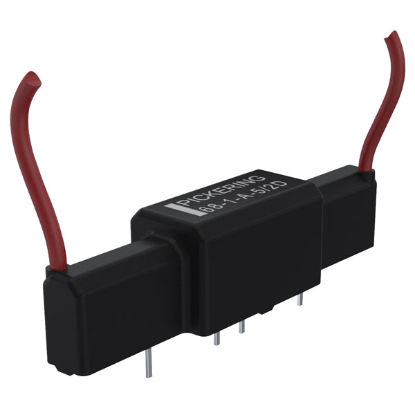 Pickering 68-1-A-5/2D High Voltage 10kV (SPST) 5V Flying Lead Reed ...