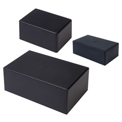 R-TECH Black ABS Utility Boxes | Rapid Electronics
