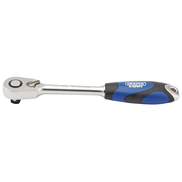 Draper Expert 60 Tooth Micro Head Reversible SoftGrip Ratchet Range ...