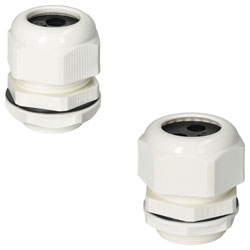 Nylon Meter Tail Gland White | Rapid Electronics