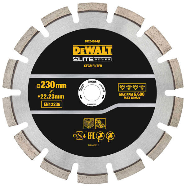 ELITE SERIES™ Asphalt Diamond Segmented Wheel Range | Rapid Electronics