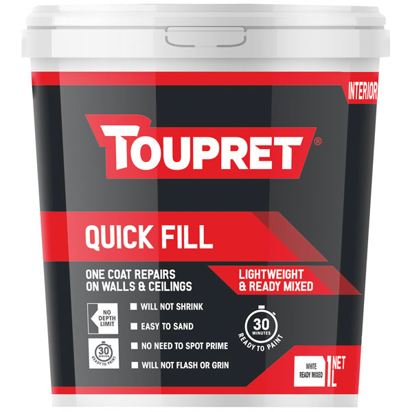 Quick Fill (Interior) 1 litre | Rapid Electronics