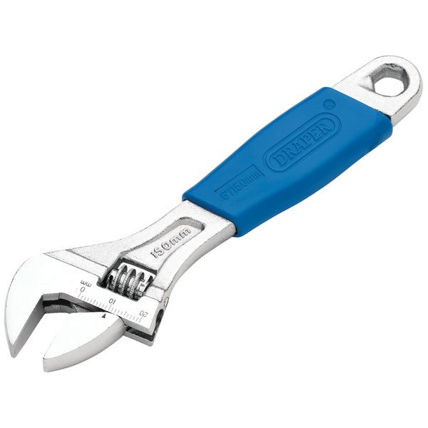 Crescent-Type Adjustable Wrench, 150mm, 19mm | Rapid Electronics