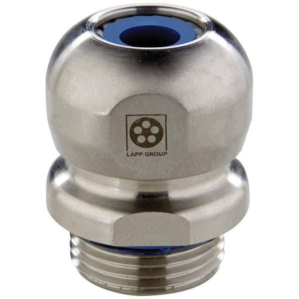 LAPP 602426 INOX M12 stainless steel cable gland for food zones, 5 pcs ...
