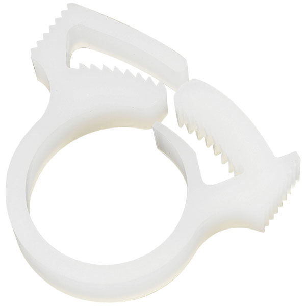 Fastener Ø12mm self-locking/resealable Ecru 1pcs | Rapid Electronics