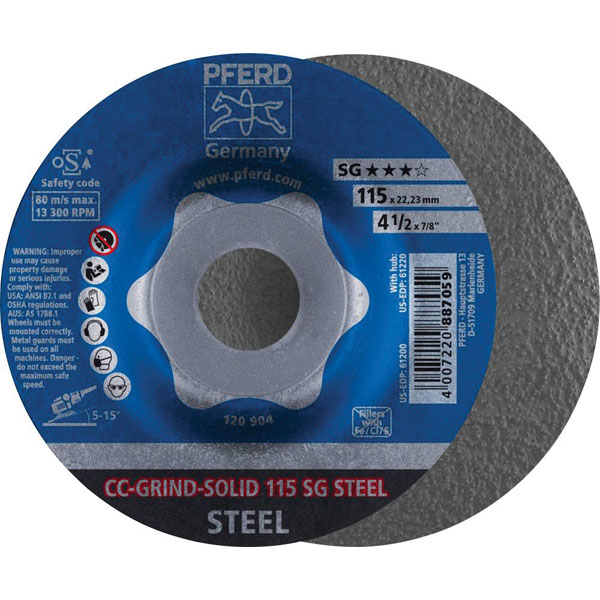 PFERD Abrasives Grinding disc 609959 | Rapid Electronics