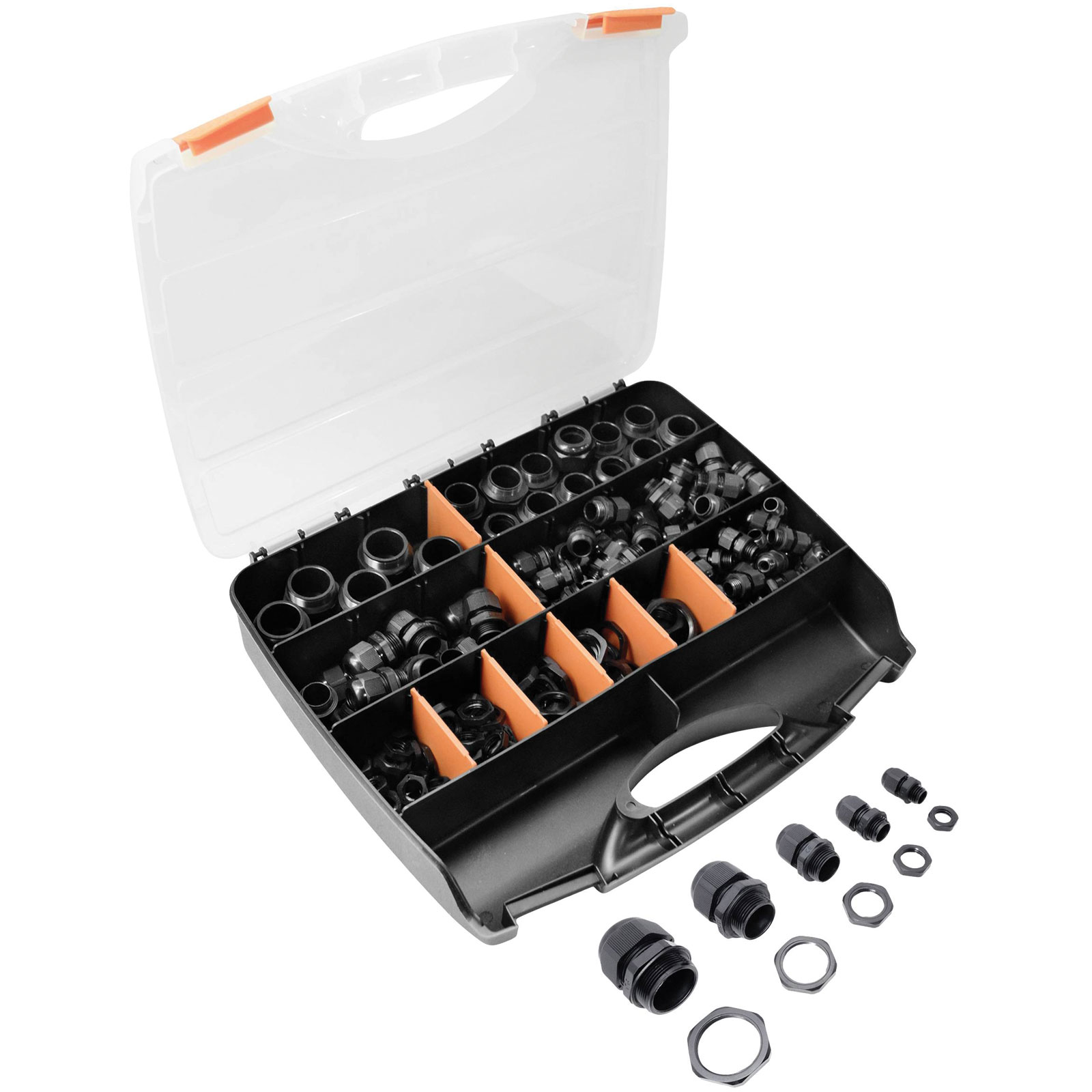 Quadrios Cable Glands & Bushes Cable gland set 616151 | Rapid Electronics