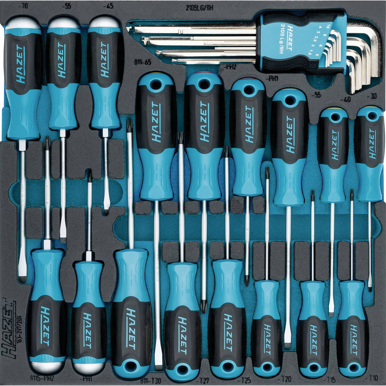 Hazet Screwdrivers Screwdriver set 617899 | Rapid Electronics