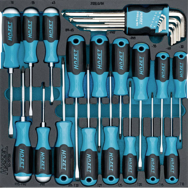 Hazet Screwdrivers Screwdriver set 617899 | Rapid Electronics