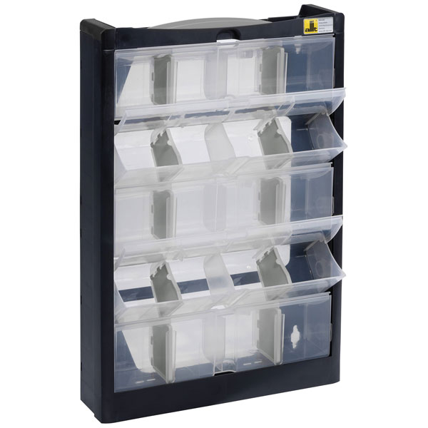 Allit Compartment Boxes Small parts container 620840 | Rapid Electronics