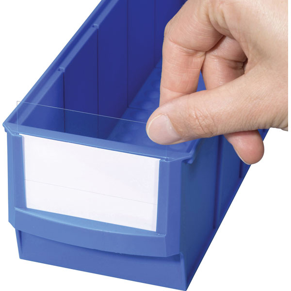 Allit Compartment Boxes Storage bin labels 620847 | Rapid Electronics