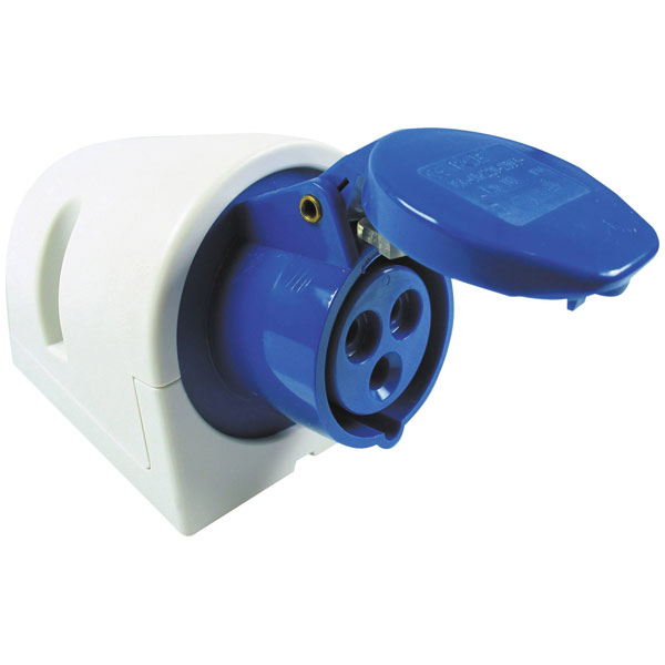 REV IEC Mains Inlets & Outlets CEE wall socket 621924 | Rapid Electronics