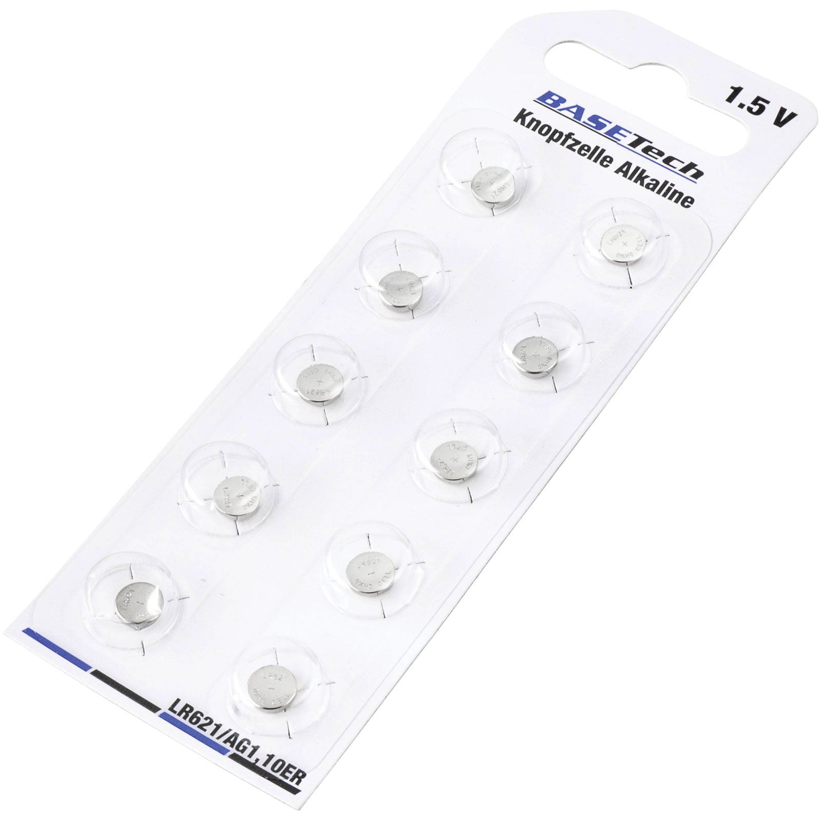 Basetech Non-Rechargeable Batteries Button cell 626996 | Rapid Electronics