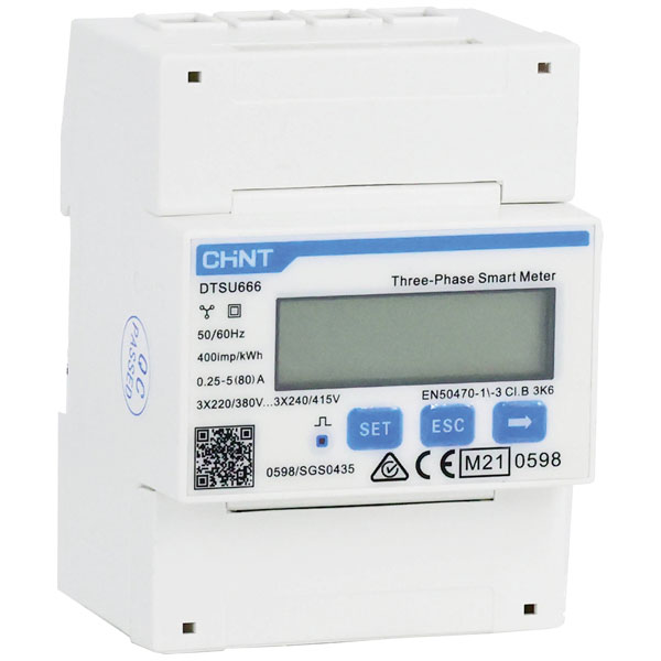 Chint Electricity Monitoring Electricity meter (3-phase) 627128 | Rapid ...