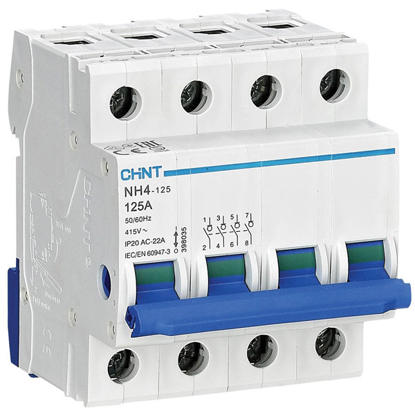 Chint Enclosures Accessories Main switch 627130 | Rapid Electronics