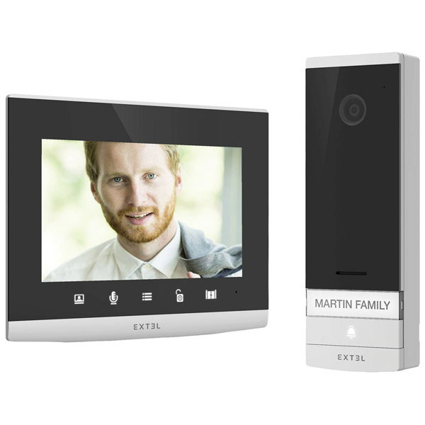 Extel Door Security & Furniture Video door intercom 628021 | Rapid ...