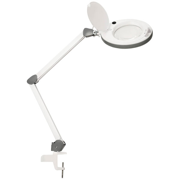 Lumeno Desktop Light Fittings LED illuminated magnifier 628233 | Rapid ...