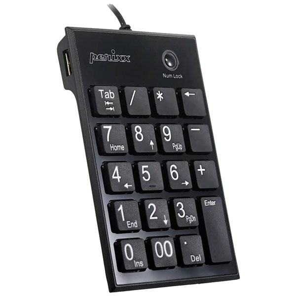 Perixx Electromechanical-Switches-Keypads Numeric keypad 660480 | Rapid ...