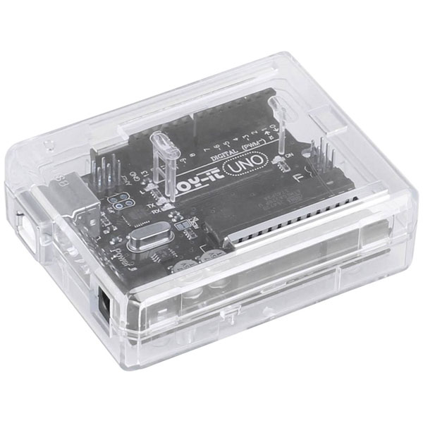 Joy It Acrylic Enclosure For Arduino Uno Rapid Electronics