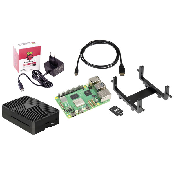 Joy It Cr Pi Set008 Kit Raspberry Pi 5 8gb Din Rail Vesarobust Passive 6014