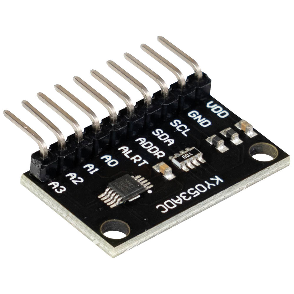 Joy It Raspberry Pi Add On Pcb With 16 Bit Adc For Analogue Inputs