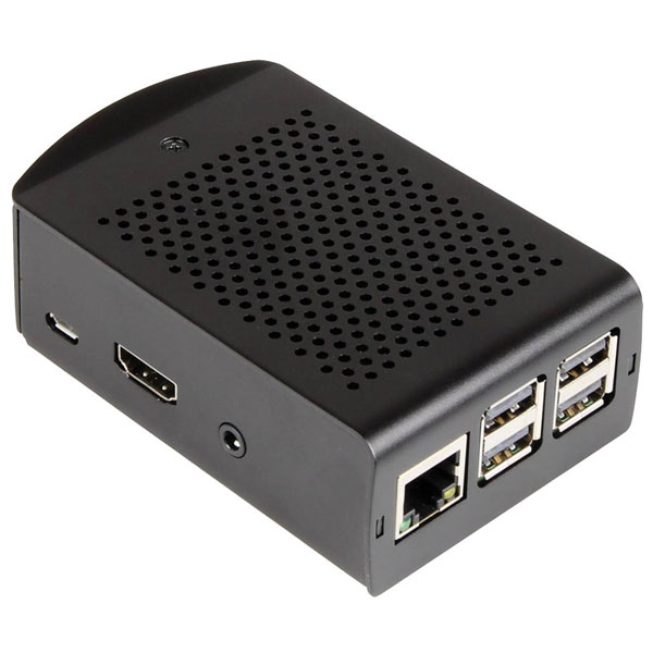 Joy It Housing Case For Raspberry Pi Black Rapid Electronics