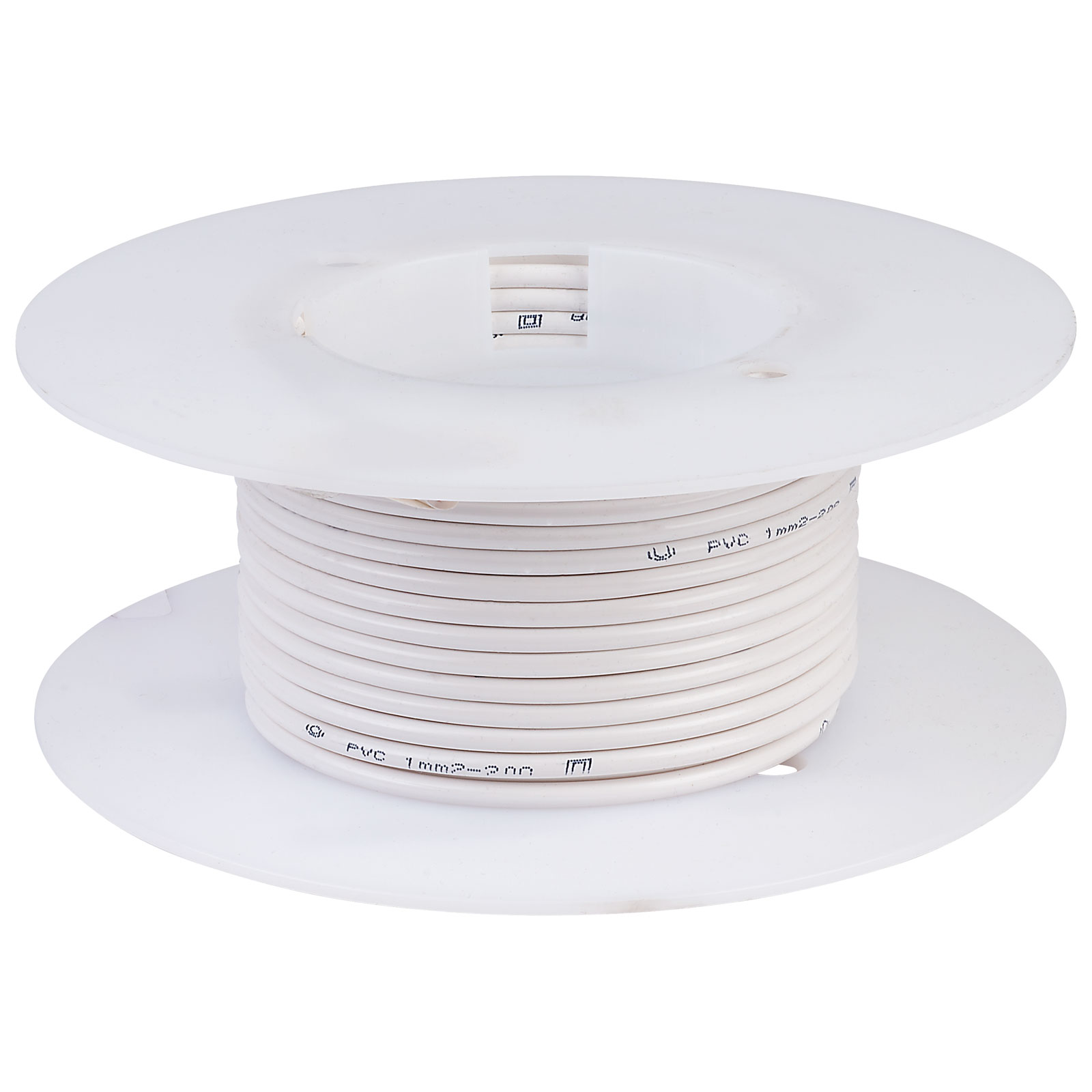 PJP 9012/spool/10Bc White 3.8mm Double Jacket Flexible PVC Wire 10M ...