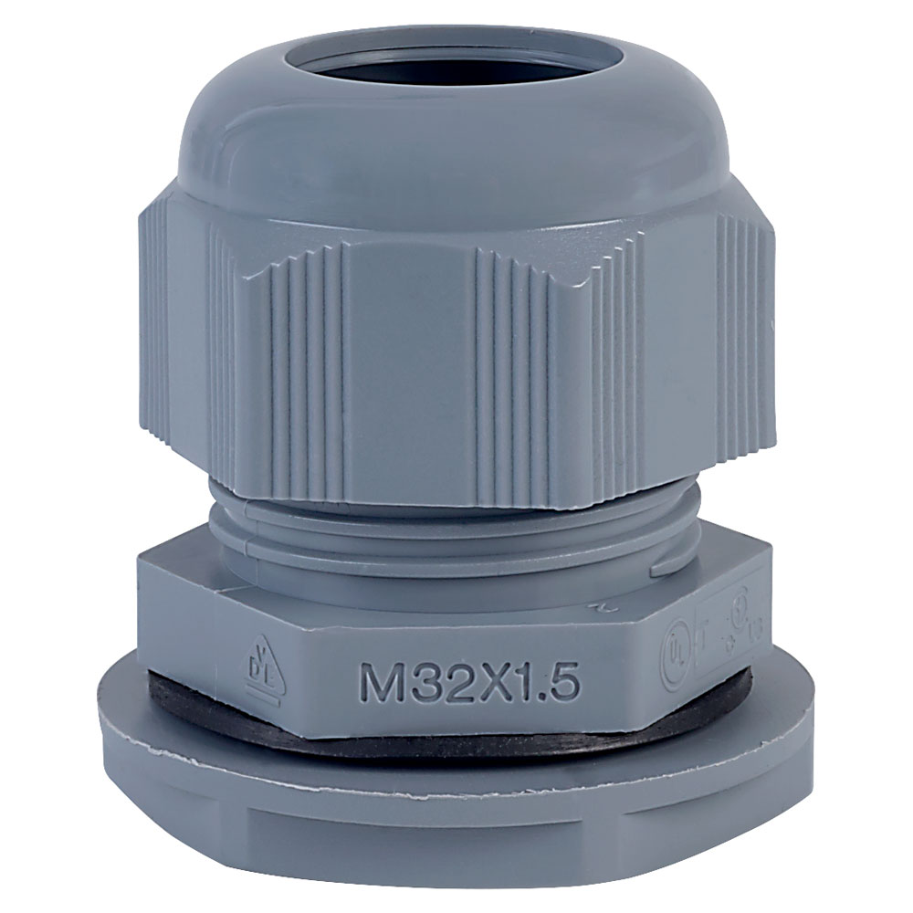 Alpha Wire PMC32 SL080 M32 Slate Dome IP68 Cable Gland Pck of 10 ...