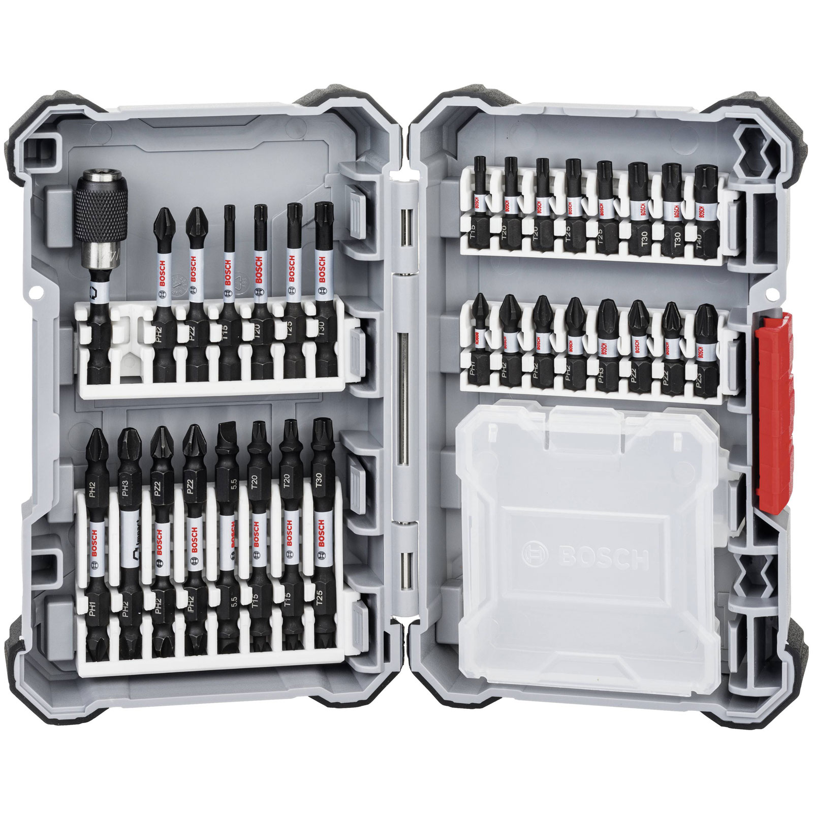 Bosch 2608522366 Impact Control Bit Set 31-Piece Robust S2 Steel ...