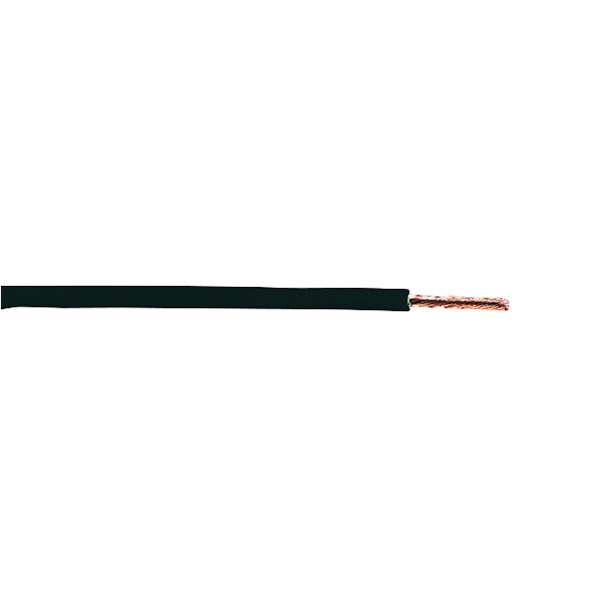 UniStrand 10mm Black 100M Flexible Tri-Rated Cable | Rapid Electronics