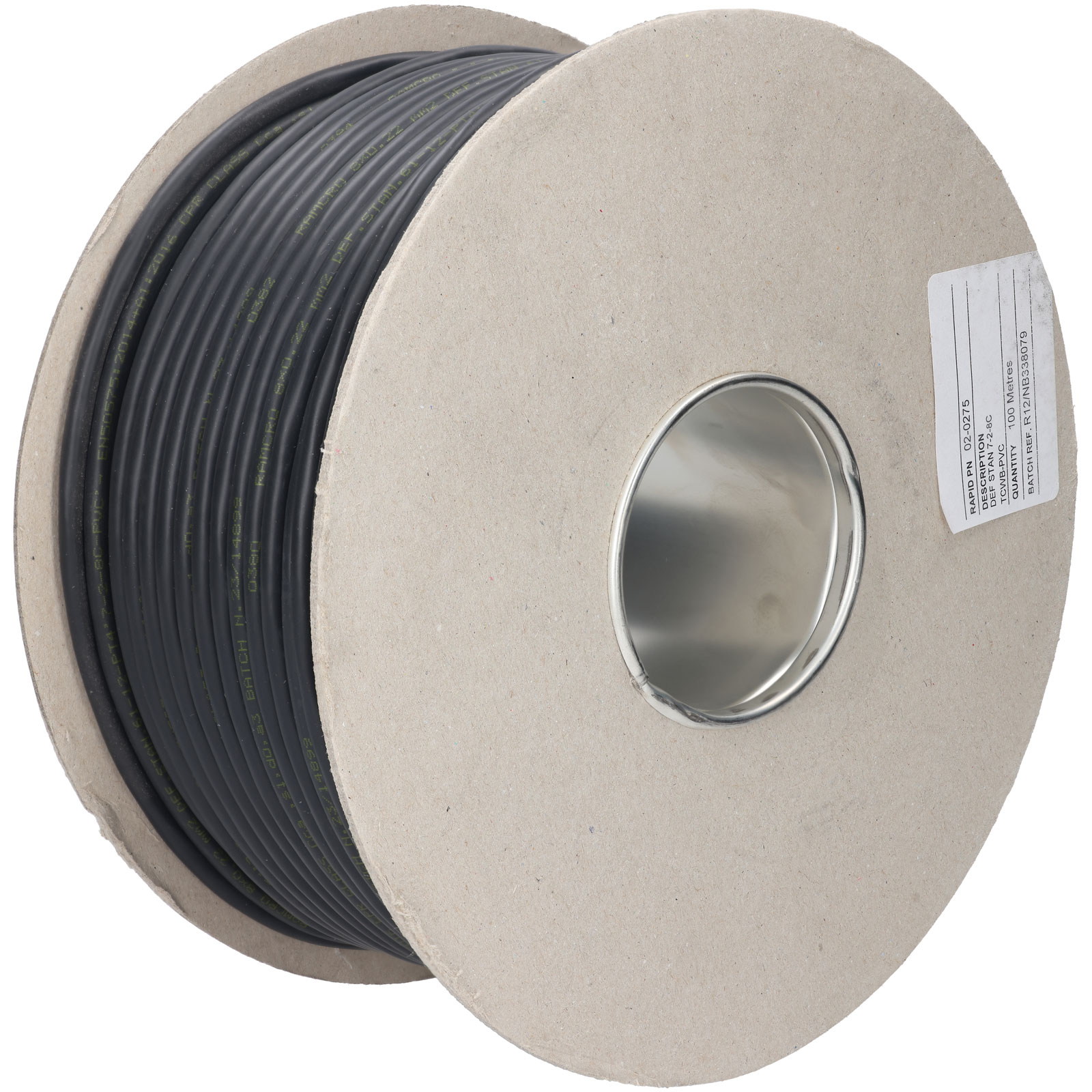 UniStrand 100m 7-2-8C Def-Stan Screened Signal Cable 8 Core100M | Rapid ...