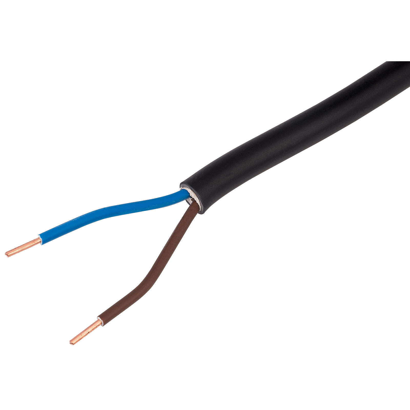 HeluKabel 2 Core 2.5mm NYY-J PVC Multi Core Power Cable 50M Reel ...