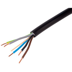 HeluKabel 5 Core 10mm NYY-J PVC Multi Core Power Cable 250M Reel ...