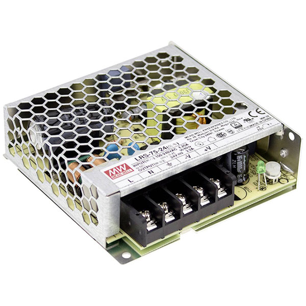 Mean Well LRS-75-5 switching power supply 5V 14A 70W low-profile design ...