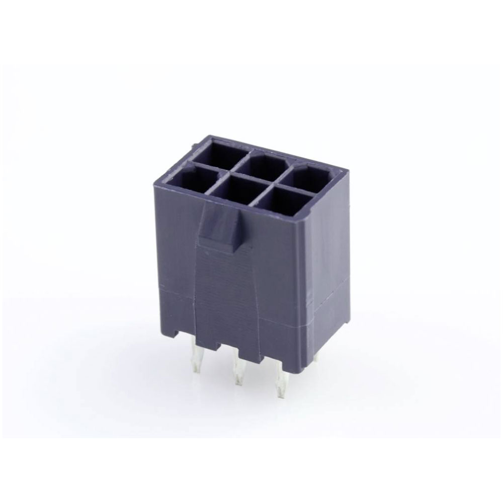 Molex 1724470206 Mini-fit Jr. 6-pin Sil Socket 4.2mm Tin-plated | Rapid ...
