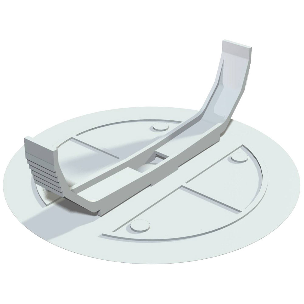 OBO Bettermann 2003227 Spring-Loaded Lid Ø70mm Roughened Surface ...