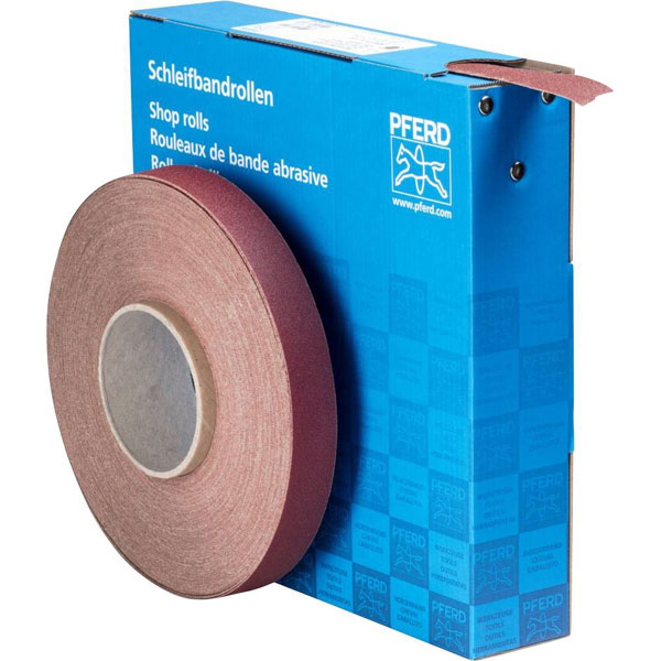 PFERD 45016012 Sandpaper roll grit 120 50m x 25mm 1pc tear-off edge ...