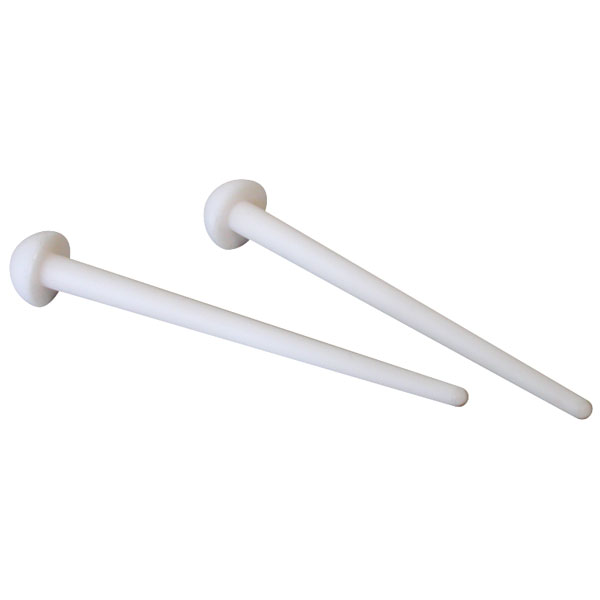Plastic Axle Pins Pack 10 | Rapid Electronics