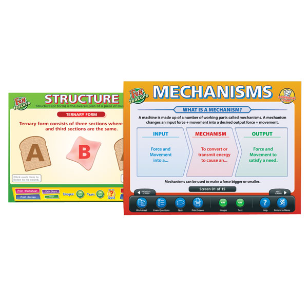 Structures and Mechanisms Interactive CD | Rapid Online
