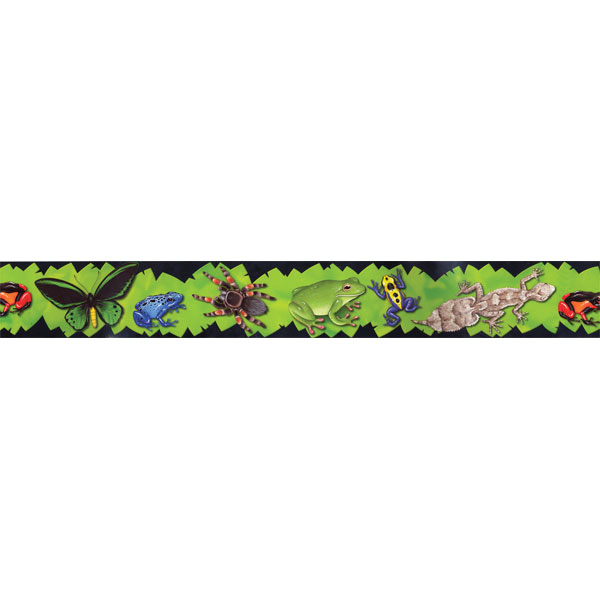 Bolder Border - Straight Edge, Rainforest Animals | Rapid Electronics