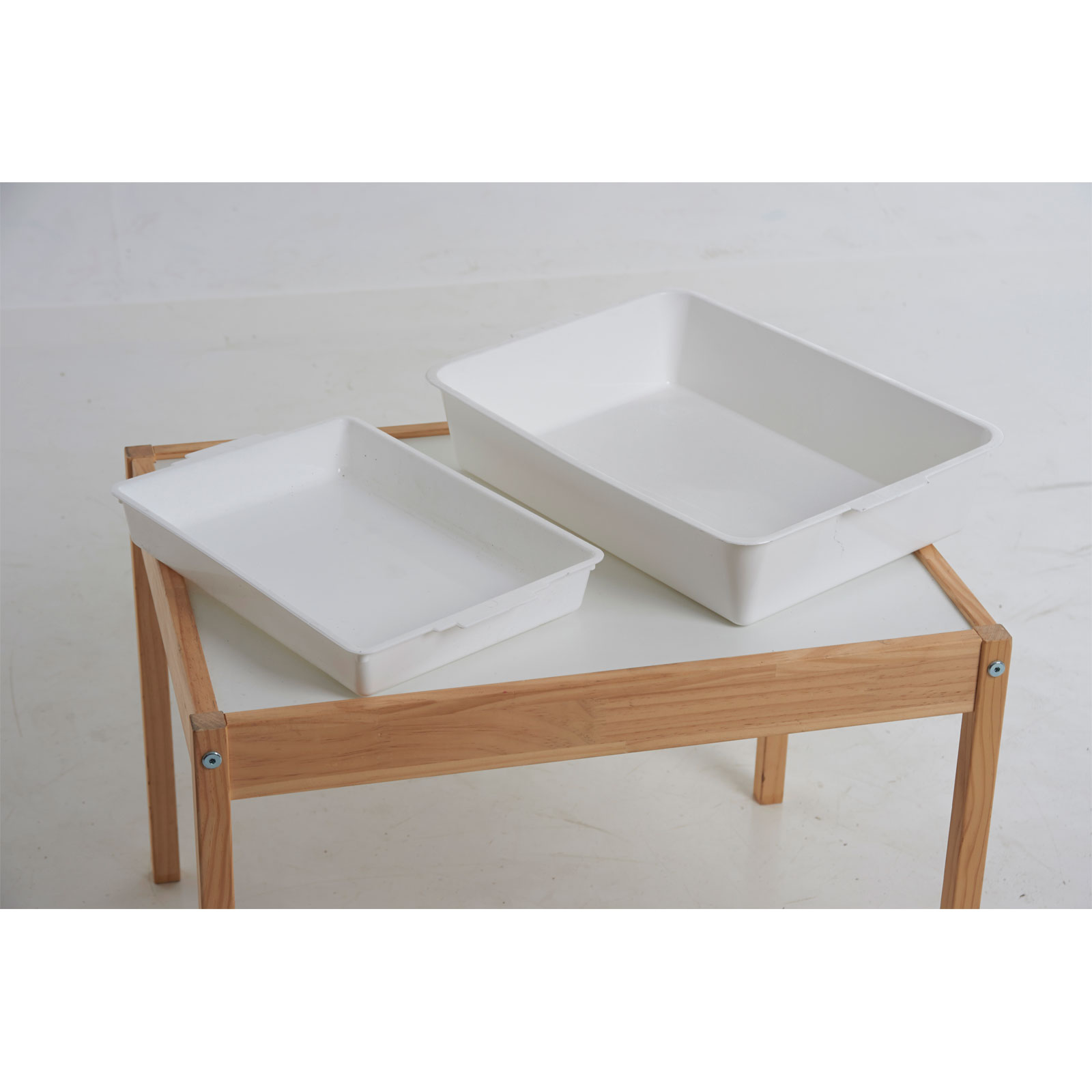 Rapid Pond Tray - Large 420 x 312 x 92mm - White | Rapid Online