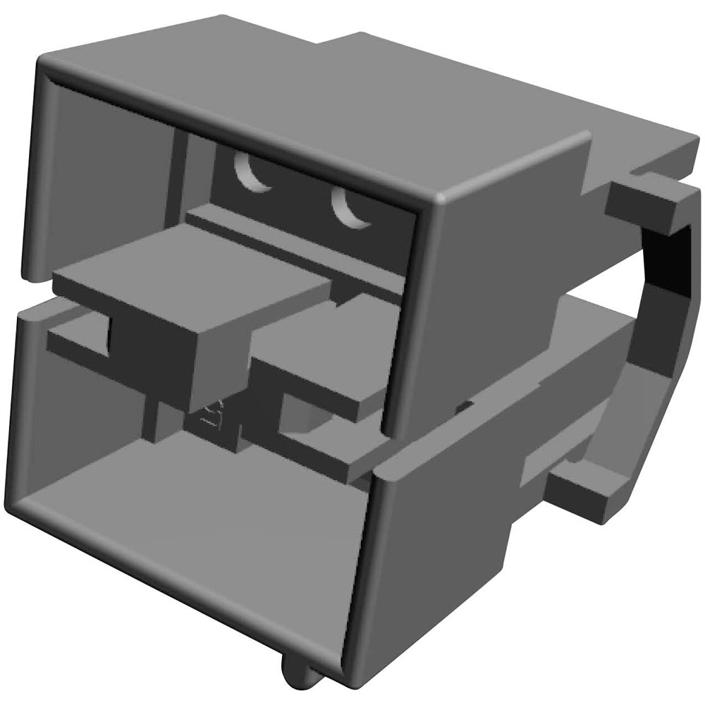 TE Connectivity 1-480340-0 MATE-N-LOK Pin Housing 6 Pins 5.08mm Spacing | Rapid Electronics